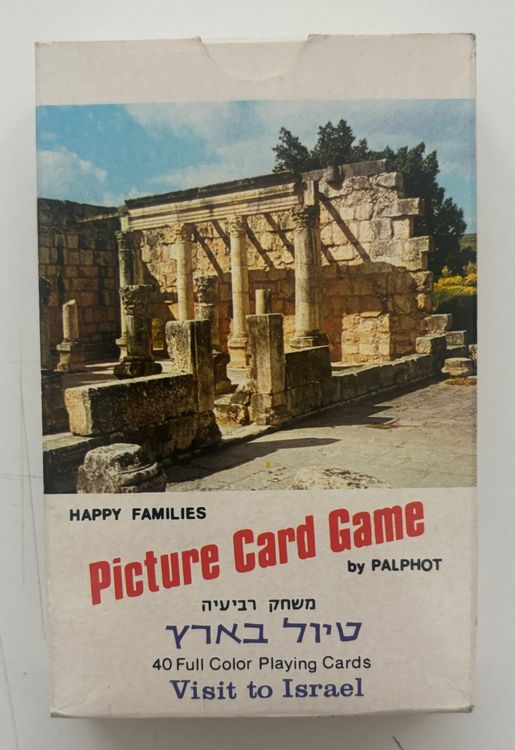 Jeu de cartes "Visite to Israel" Happy Families by Palphot | Kaufen auf ...