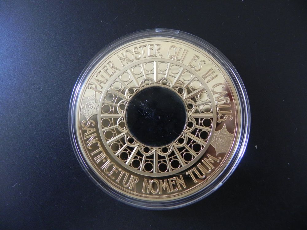Riesige Medaille Pater Noster qui es in caeus (Gebraucht) in Biel ...