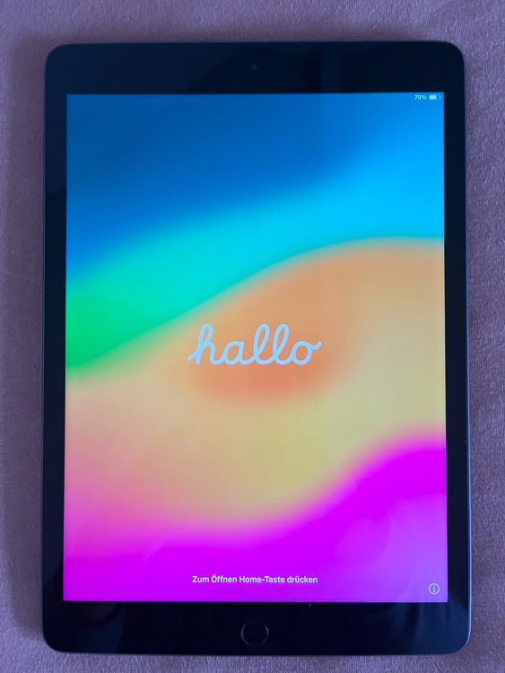 iPad (8. Generation) Wi-Fi, 128GB, Space Grau + Verpackung (Gebraucht ...