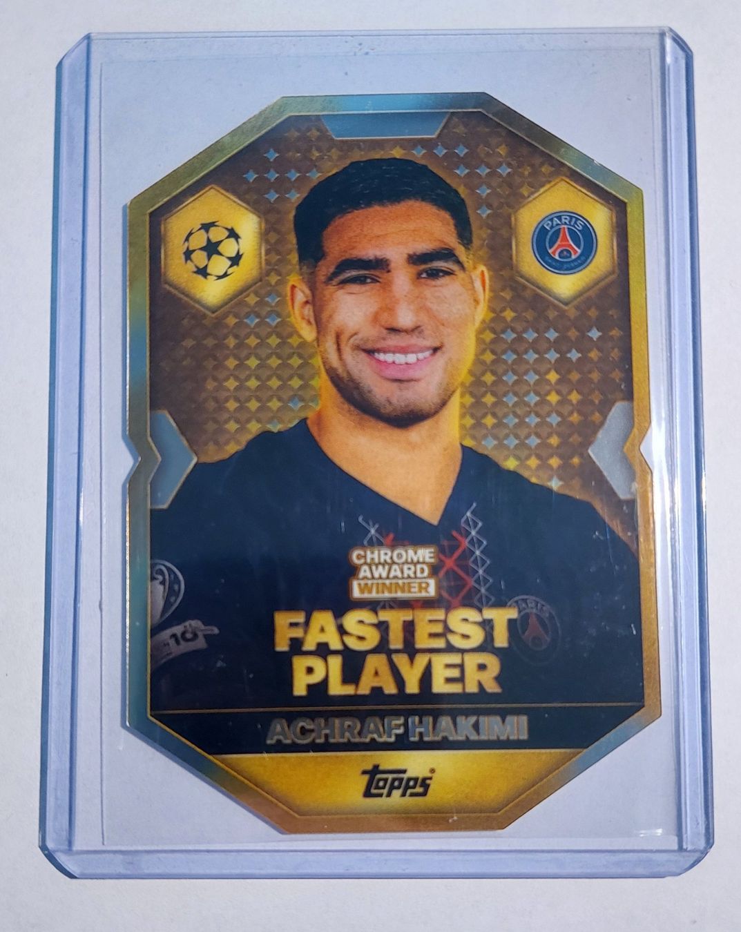 Topps 2025 Match Attax Chrome Award Shield Achraf Hakimi WOW (Gebraucht ...