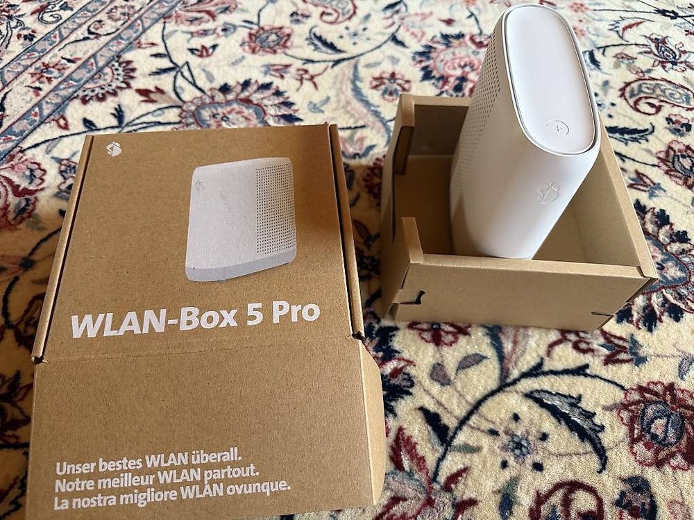 Swisscom Wlan box 5 pro (Gebraucht) in veyrier für CHF 100 – nur ...