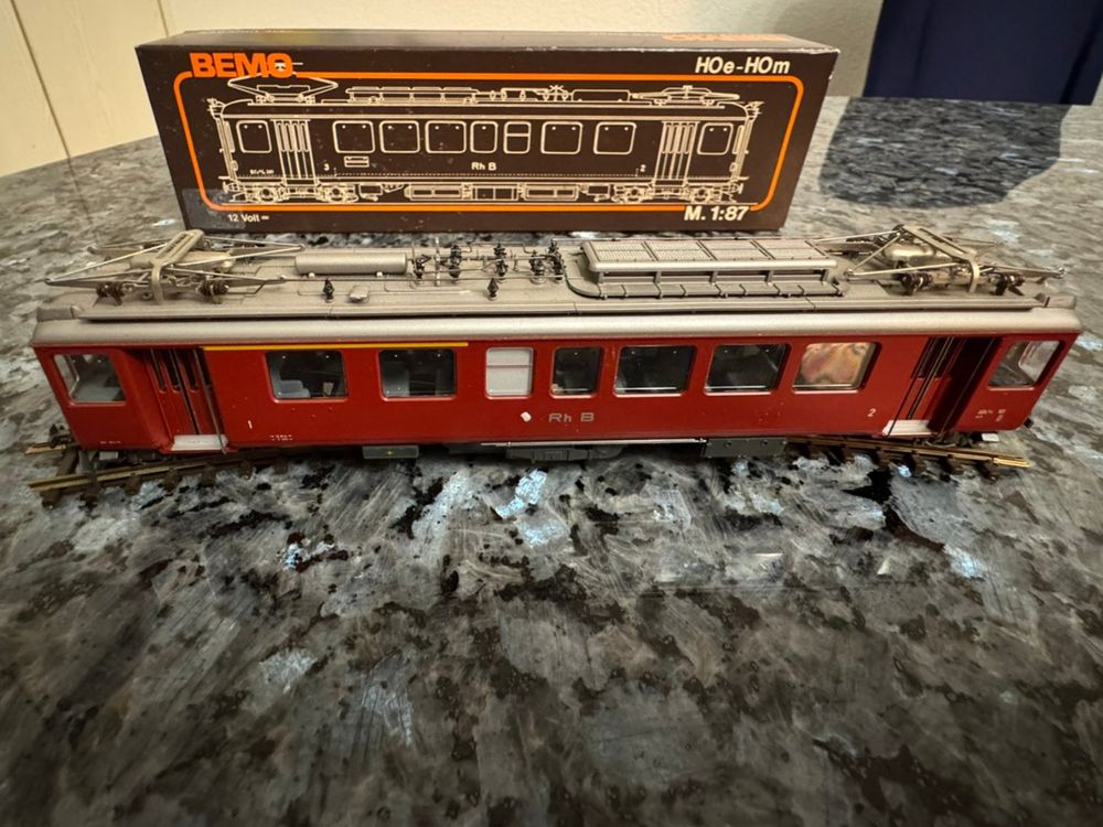 Bemo Triebwagen RhB ABe 4/4 Nr. 501-504 mit OVP H0m/H0e | Kaufen auf Ricardo