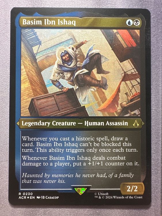 Basim Ibn Ishaq ETCHED FOIL 0230 Assassin’s Creed (Neu (gemäss ...
