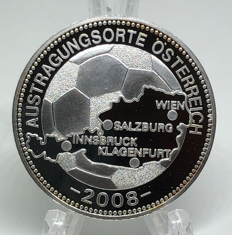 SCHWEIZ - ÖSTERREICH 2008 Versilbert | Kaufen auf Ricardo