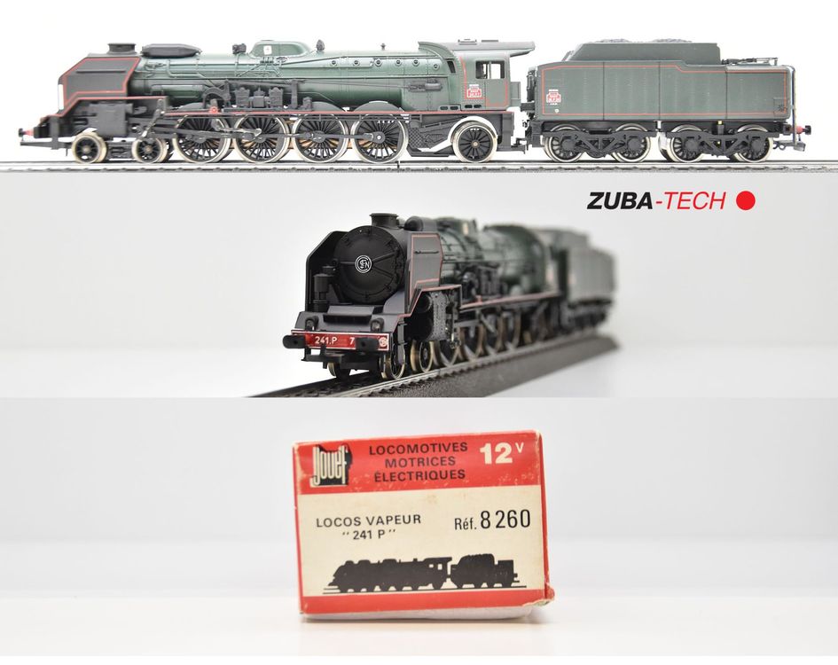 Jouef 8260 Dampflok Serie 241 P der SNCF H0 GS Analog OVP (Gebraucht ...