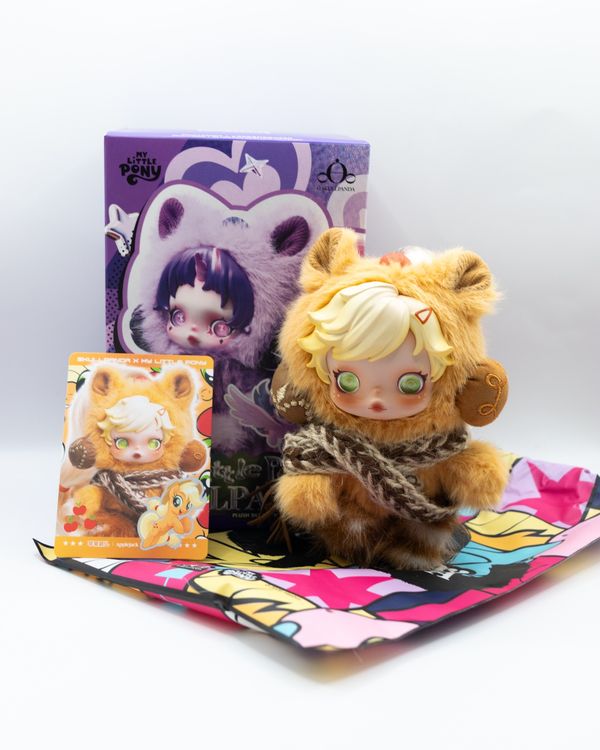 POP MART SKULLPANDA x My Little Pony Pendant APPLEJACK (Neu und ...
