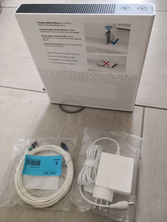 Swisscom Internet Box 3 Modem Router (Neu (gemäss Beschreibung)) in ...