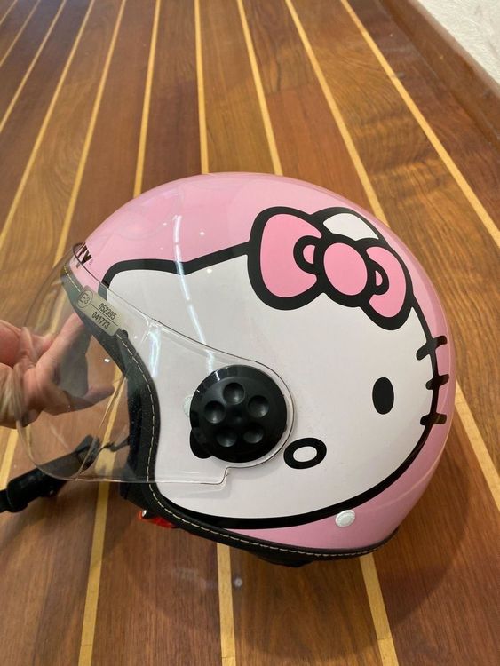 Motorrad Helm Hello Kitty | Kaufen auf Ricardo