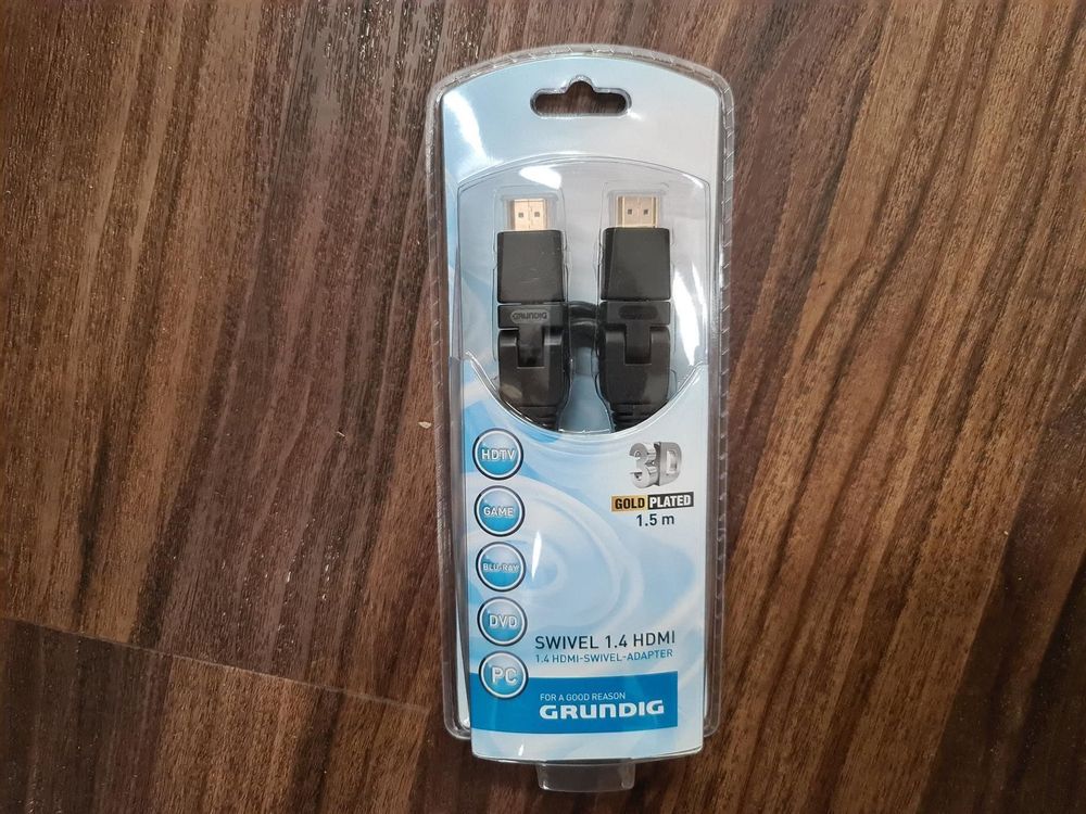 Grundig 1.4 HDMI-SWIVEL-Adapter ab 1.- (Neu und originalverpackt) in ...
