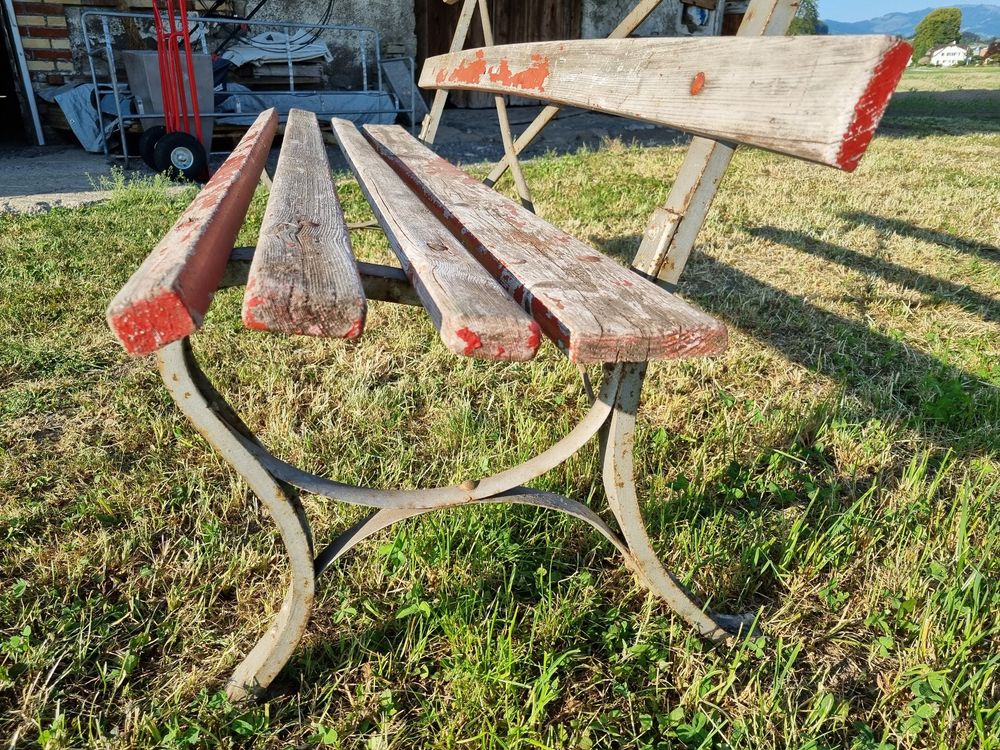 Antik Vintage Bank Gartenbank 175cm | Kaufen auf Ricardo