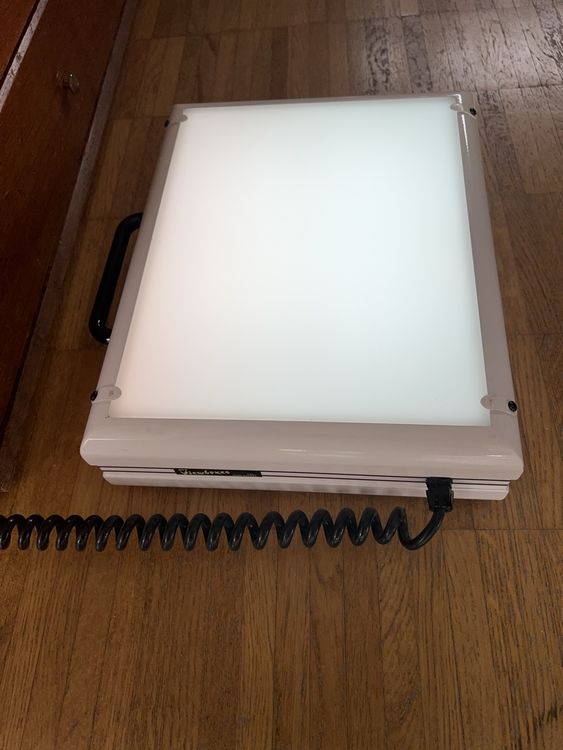 Vintage DW Viewbox Light box case laboratory film viewer (Gebraucht) in ...