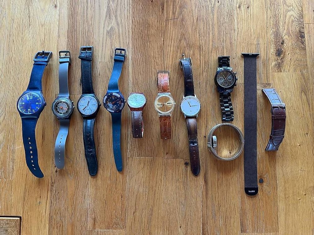 Swatch Uhren und Daniel Wellington 9Stk. (Gebraucht) in Mauren für CHF ...