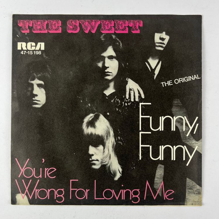 Single Vinyl 7'', The Sweet, Funny Funny, RCA, 1971 | Kaufen auf Ricardo