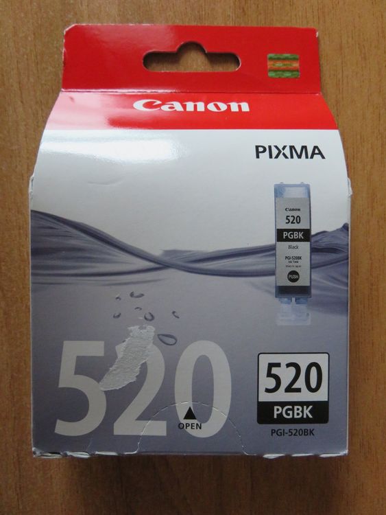Canon Cartouche d'encre CLI 520 PGI Noir (Neu und originalverpackt) in ...