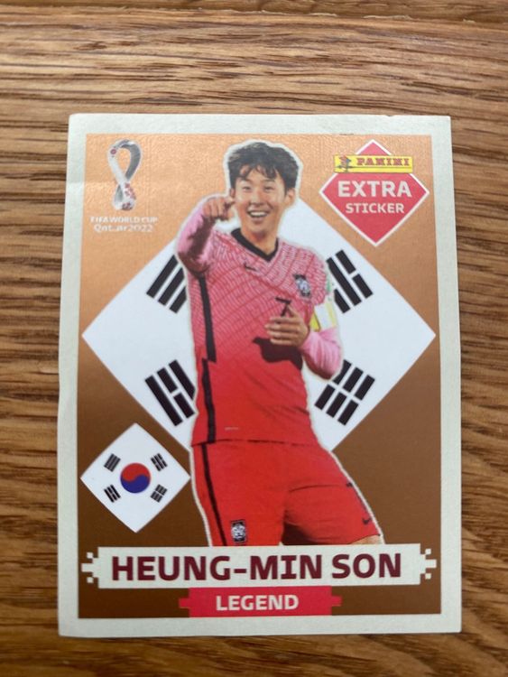 Panini WM 2022 Extra Sticker Heung-Min Son Bronze (Gebraucht) in ...