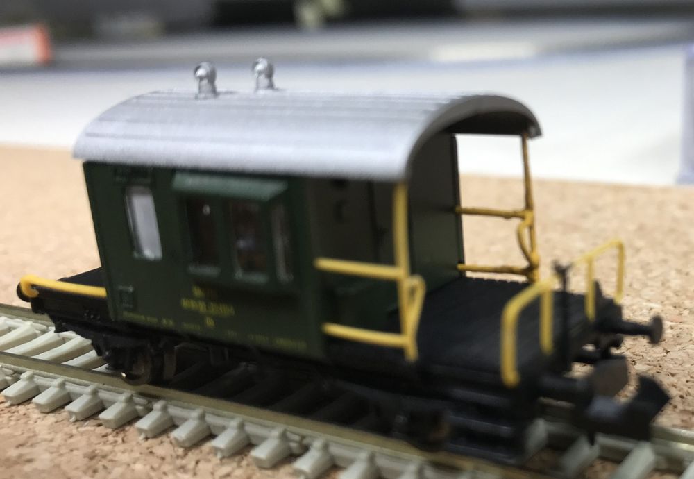 SBB Db Güterzugbegleitwagen "Sputnik" grün (Gebraucht) in Männedorf für ...