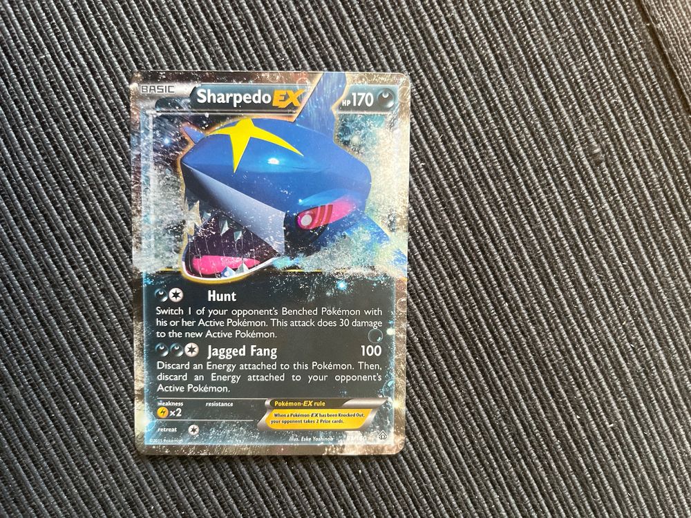Pokemon Sharpedo EX 91/160 XY Primal Clash | Kaufen auf Ricardo