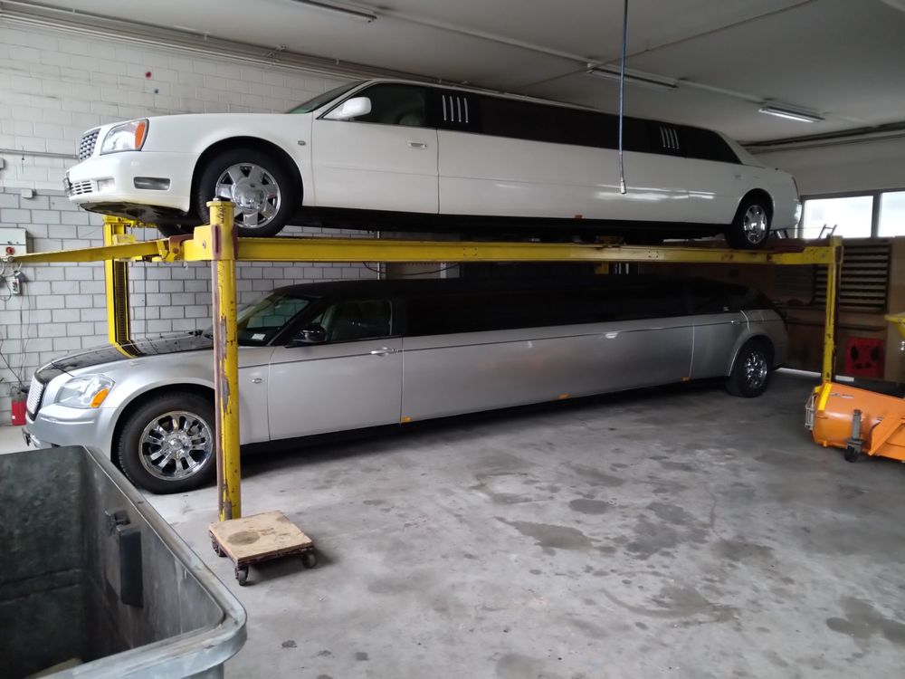 Autolift Lieferwagen:8t Limo 4 Säulen Lift Hebebühne (Gebraucht) in ...