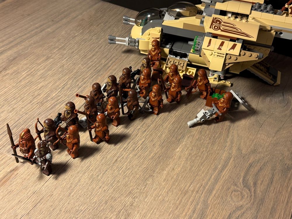 Lego Star Wars 75084 Wookiee Gunship mit Monster Army BONUS (Gebraucht ...