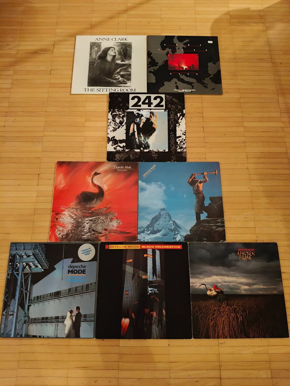 LP-Sammlung / Depeche Mode / Anne Clark / Front 242 -Vinyl (Gebraucht ...
