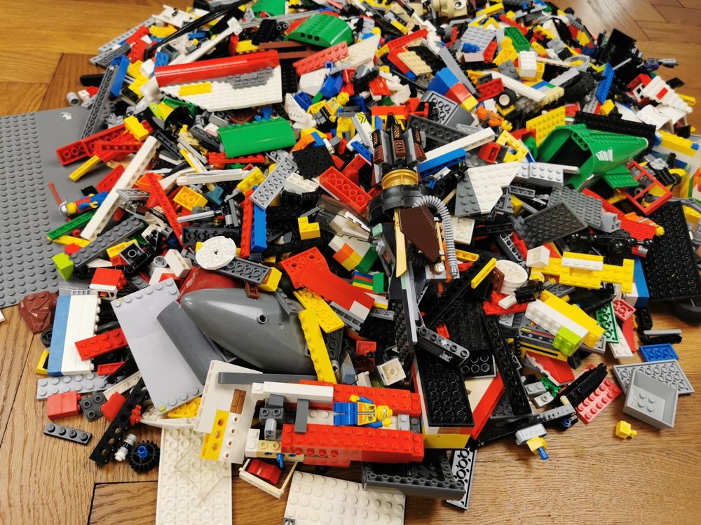 XXL Lego Mix gebrauchte Bausteine Lot en vrac Kiste Konvolut (Gebraucht ...