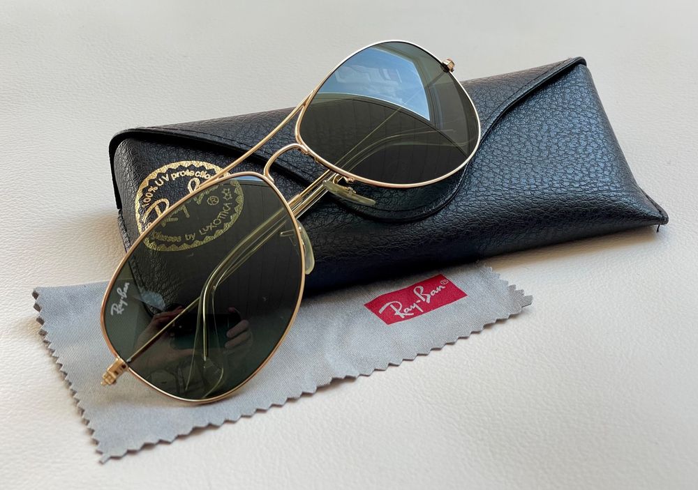 Ray-Ban Sonnenbrille Model Cockpit RB 3362 001 59-14 + Etui | Kaufen ...