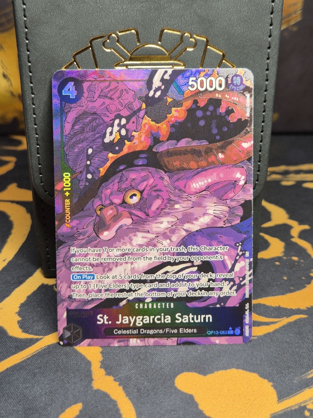 One Piece Card St. Jaygarcia Saturn (Alternate Art) OP13-083 (Neu ...