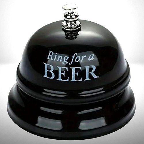 🔔Witzige "Ring for a BEER" Klingel –Perfekt für deine Bar🍻 (Neu und ...