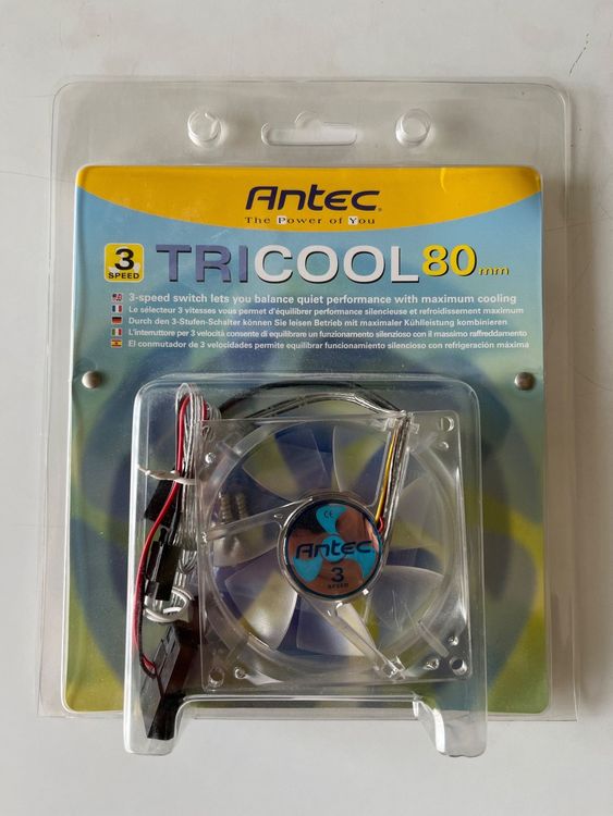 Antec TriCool 80mm (Gebraucht) in für CHF 1 – mit Lieferung auf Ricardo ...
