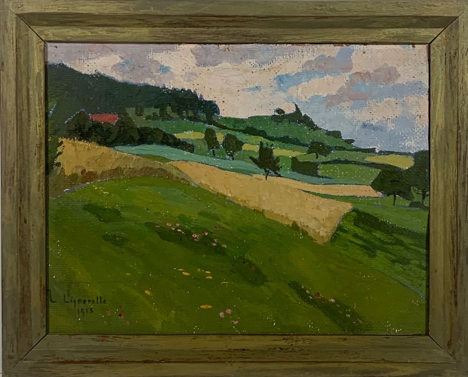 Antikes Landschaft mit schönem Ansicht unleserlich Signiert (Gebraucht) in Root für CHF 205 ...