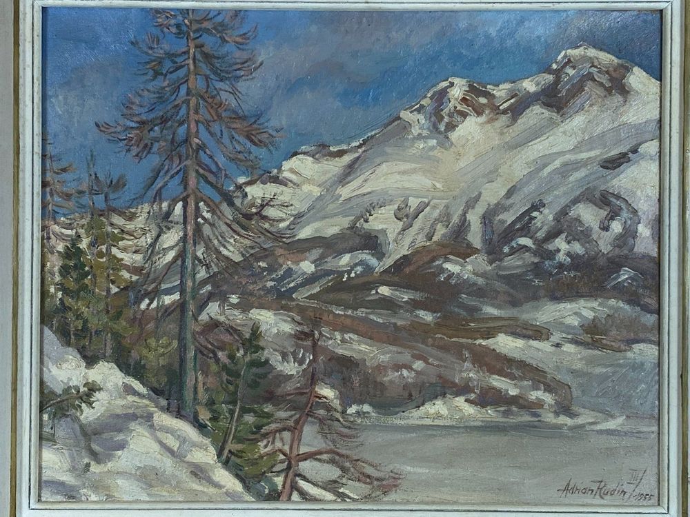 St. Moritz Engadin Adrian Rudin original (Gebraucht) in Vaduz für CHF ...