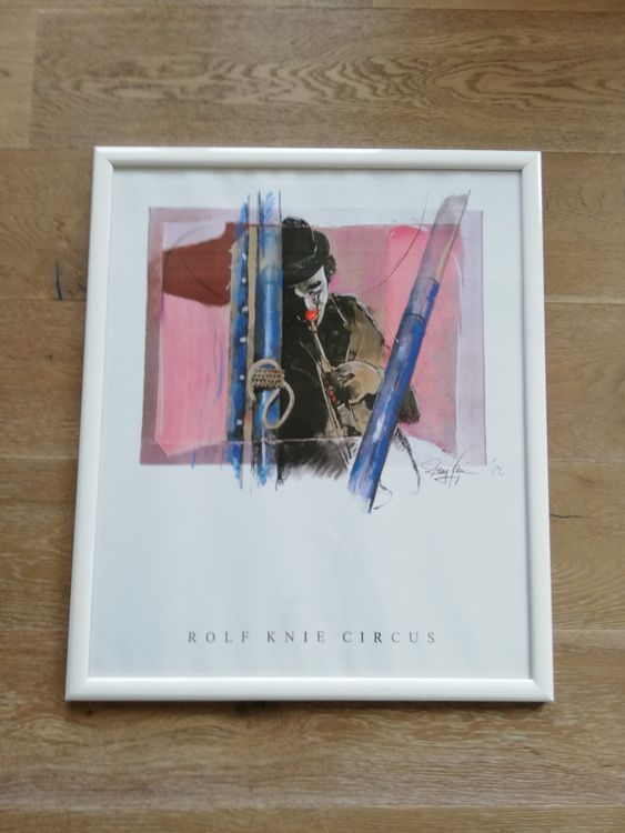 Rolf Knie Circus Gemälde | Kaufen auf Ricardo