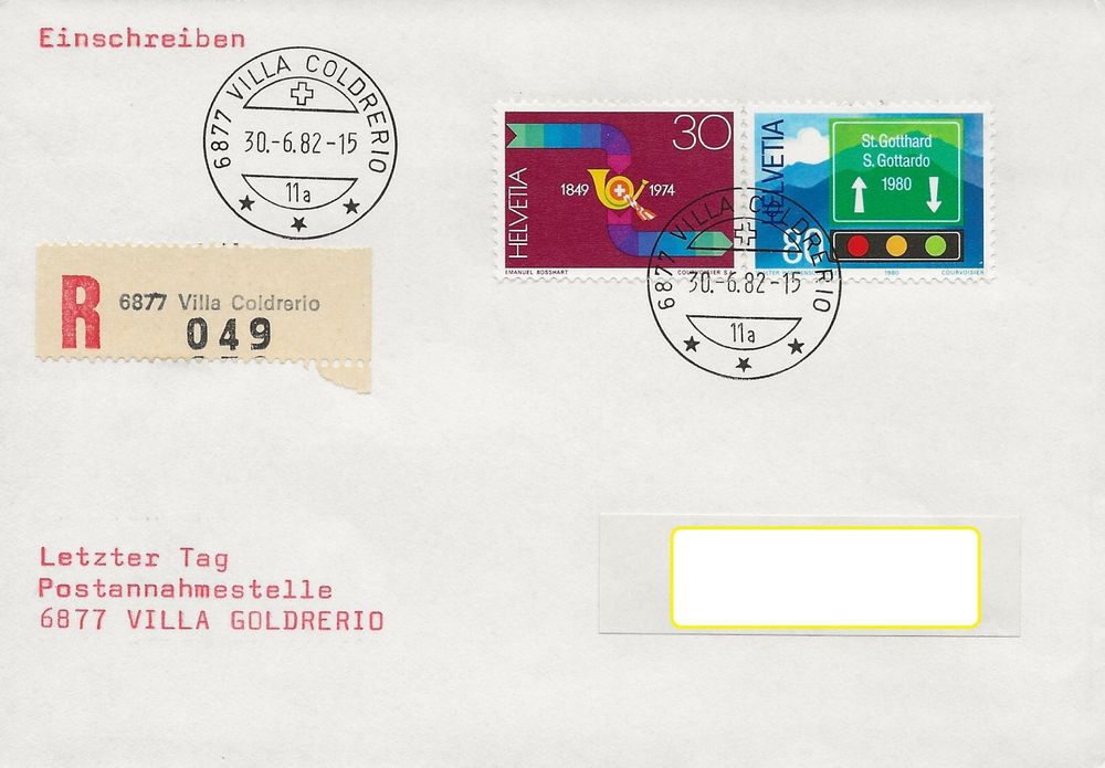 9877 Villa Coldrerio - 30.06.82 | Kaufen auf Ricardo