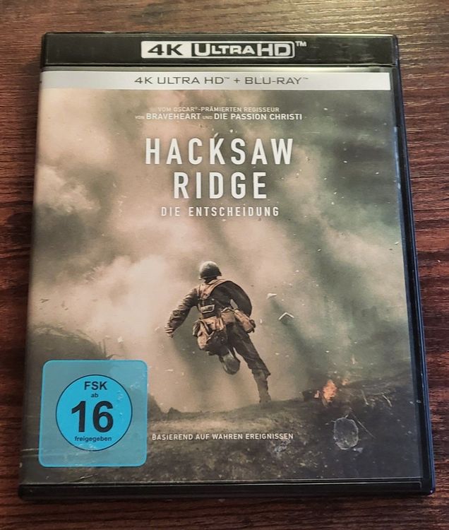 Hacksaw Ridge / 4K Ultra HD | Kaufen auf Ricardo