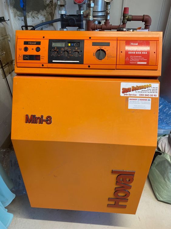 Hoval Heizung mit neuwertigem Brenner ab CHF 1.00!! | Kaufen auf Ricardo