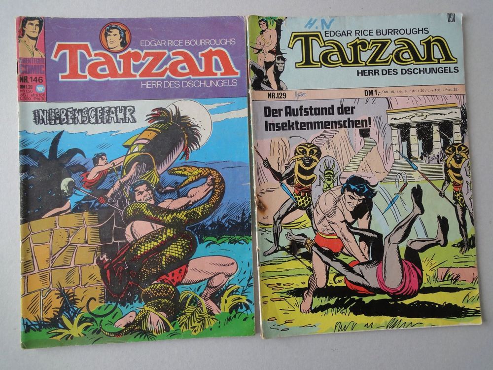 7 Tarzan Hefte 70er Jahre 1 Korak 1967 | Kaufen auf Ricardo
