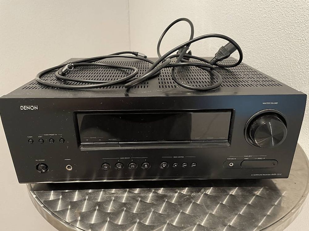 Denon AVR-1312 AV-Receiver - Top Zustand,voll funktionsfähig (Gebraucht ...