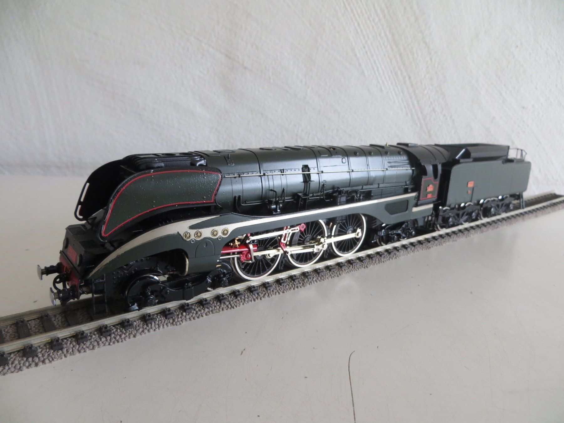 Metrop H0: Dampflok 232 U 1 grün, SNCF, 512, OVP, GS, top (Neu (gemäss ...