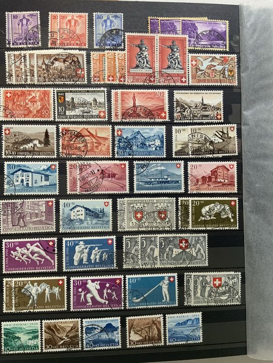 Briefmarken Schweiz Patria (Gebraucht) in Binningen für CHF 2 – mit Lieferung auf Ricardo kaufen