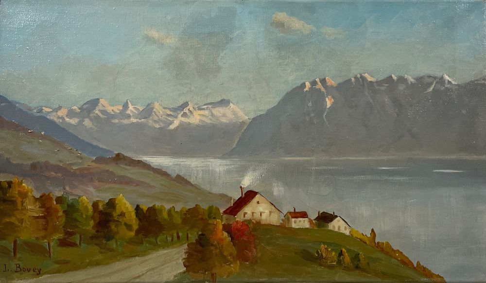 Faszinierendes Landschaft Gemälde Signiert | Kaufen auf Ricardo