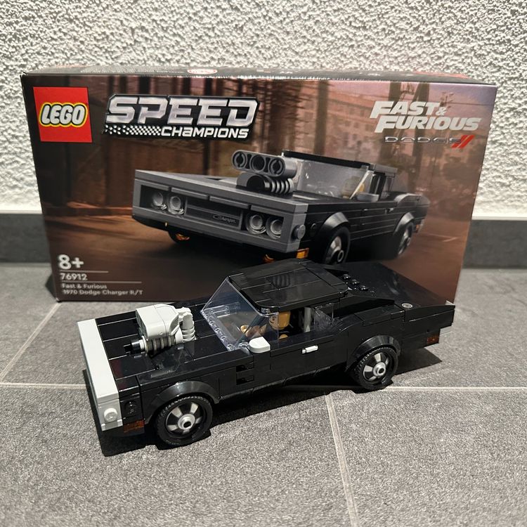 76912 | LEGO Speed Champions | Dodge Charger R/T (1970) | Acheter sur ...
