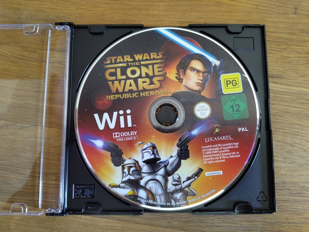 Star Wars The Clone Wars Republic Heroes - Nintendo Wii (Gebraucht) in ...