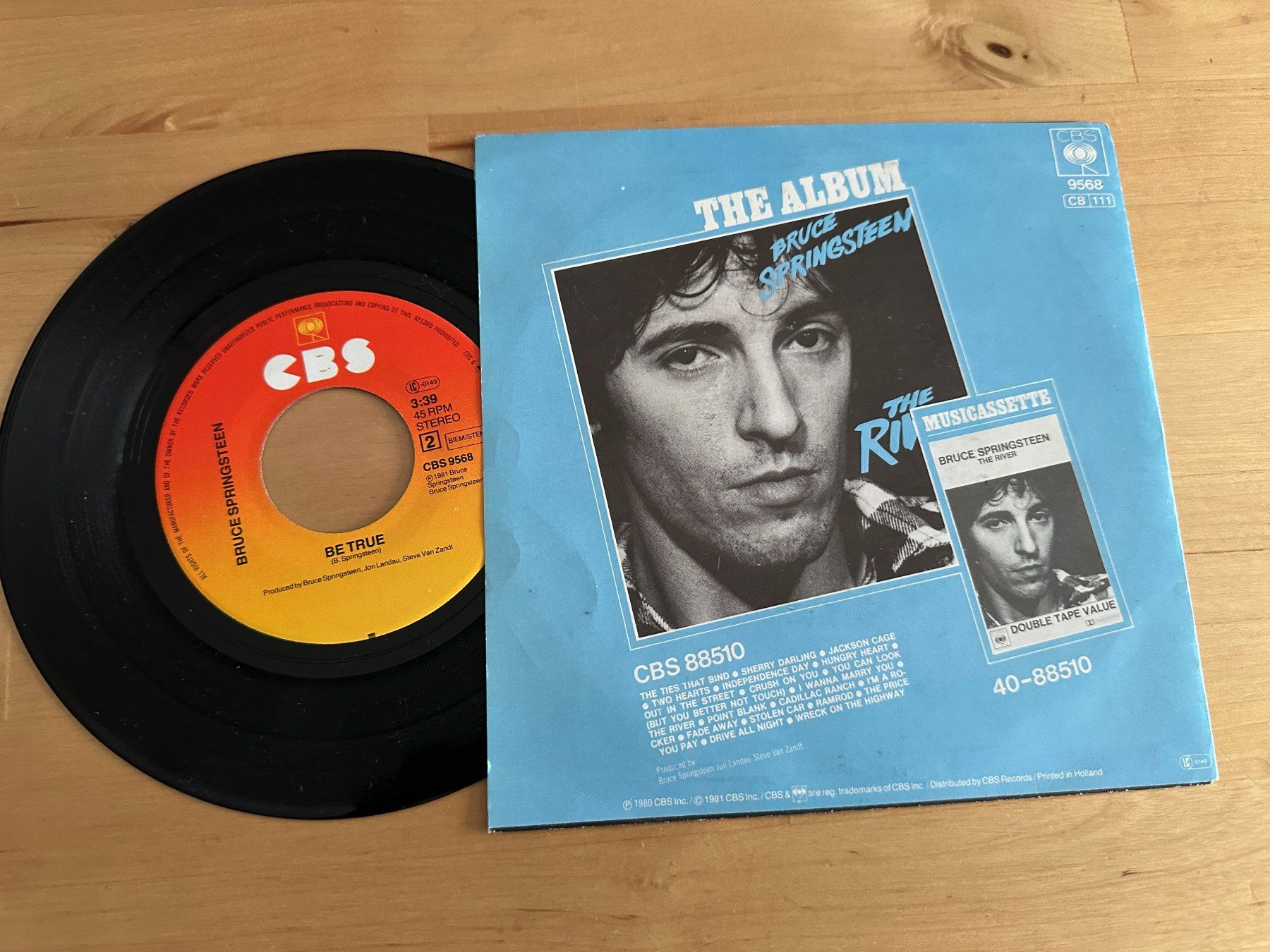 BRUCE SPRINGSTEEN rare Single Sherry darling 80's Kult Top (Gebraucht ...