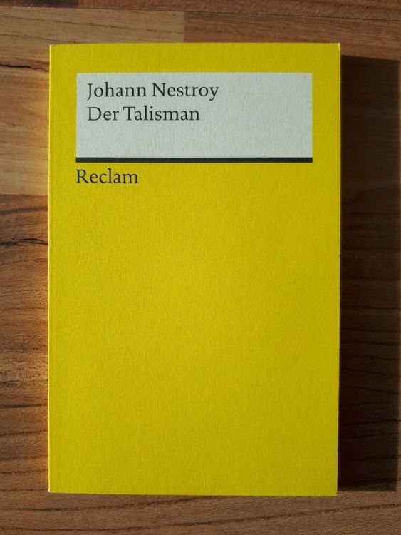 Der Talisman - Johann Nestroy (Gebraucht) in Dürrenäsch für CHF 1 – mit ...