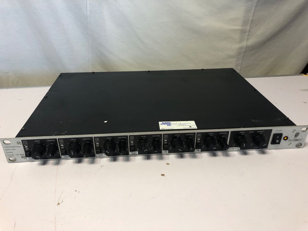 Behringer MX 602 Splitter Mixer (Gebraucht) in Gams für CHF 20 – mit ...
