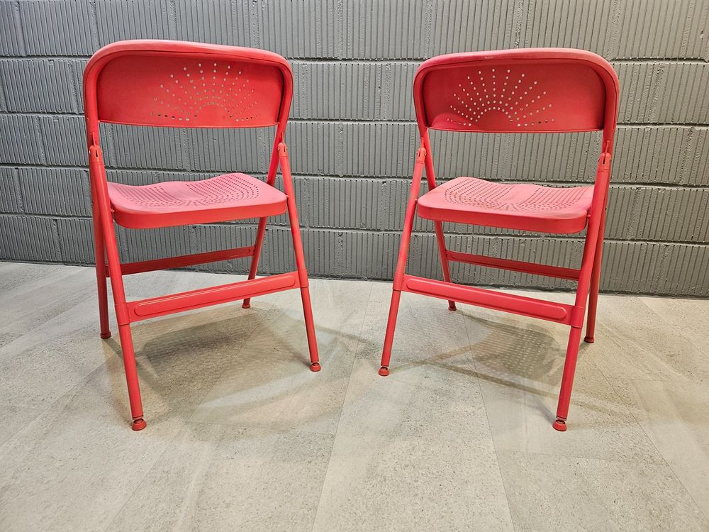 IKEA 1990s FRODE Folding Chair. Gartenstuhl Klappstuhl Set (Gebraucht ...