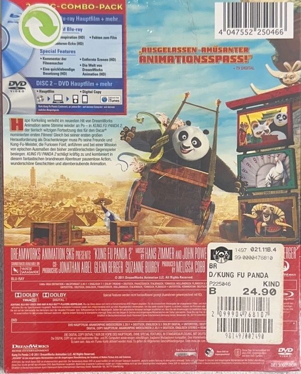Kung Fu Panda 2 Blu-Ray | Kaufen auf Ricardo