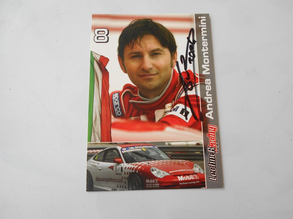 Andrea Montermini Italien , original signiert | Kaufen auf Ricardo
