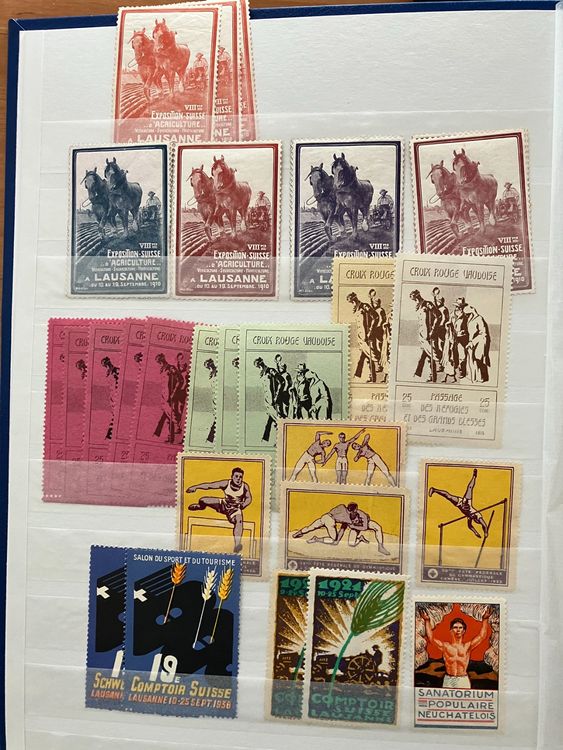 Vignetten-Sammlung Schweiz (Gebraucht) in Menzingen für CHF 160 – mit ...