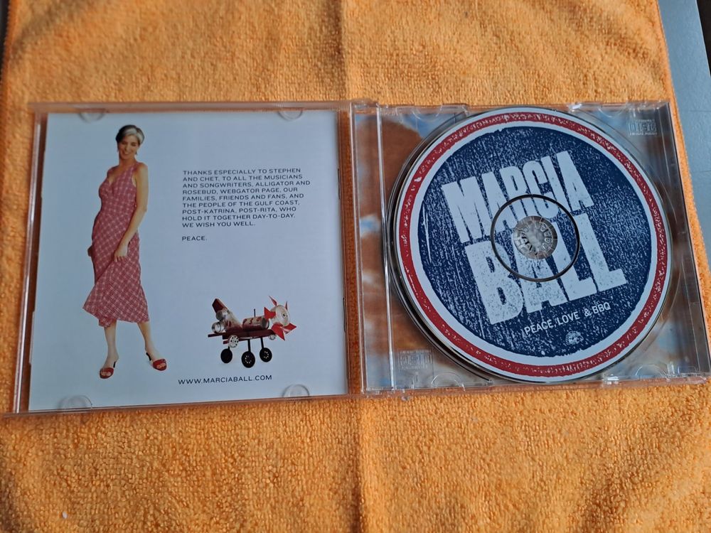 CD Marcia Ball Peace Love ( Texas Blues- Piano Blues) (🎧) (Gebraucht ...